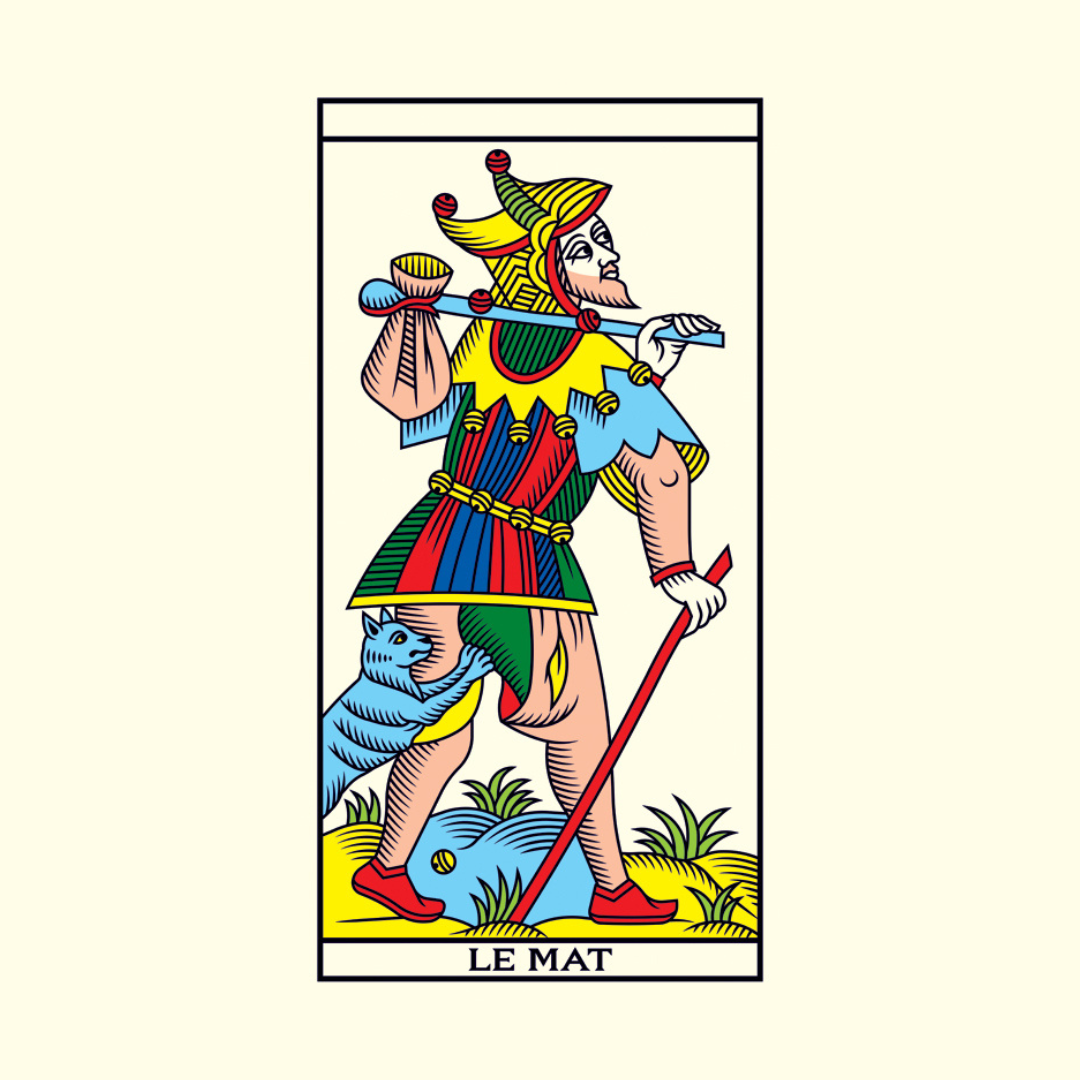 Guide du tarot - Le Mat ou Le Fou : significations et décryptage | Aeternum, boutique ésotérique