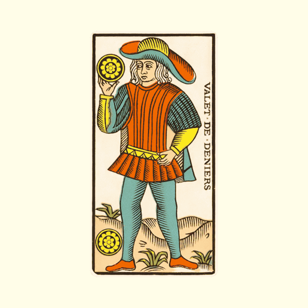 Guide du tarot : Le Valet de Denier | Aeternum