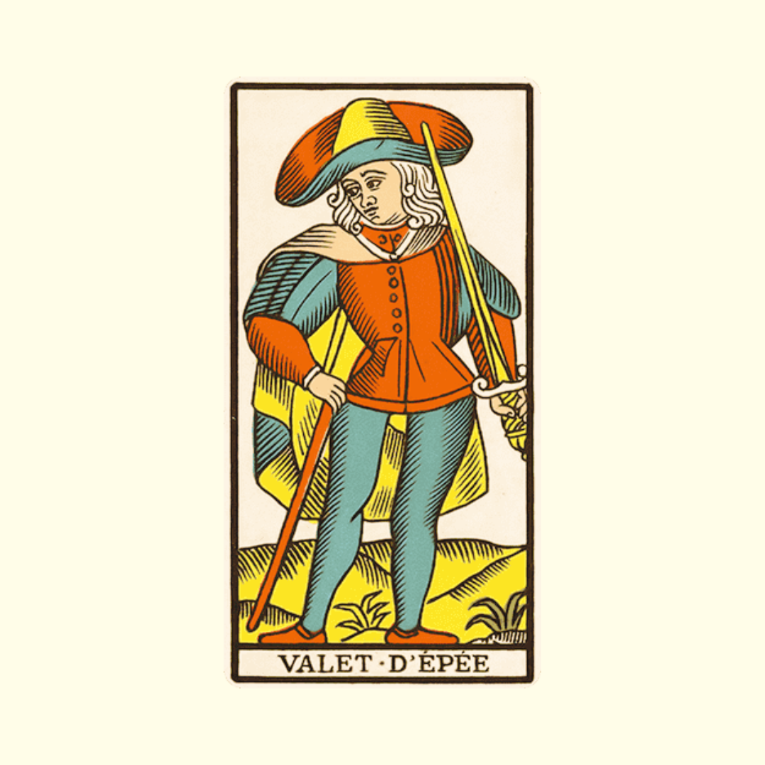 Guide du tarot : Le Valet d’Épée | Aeternum
