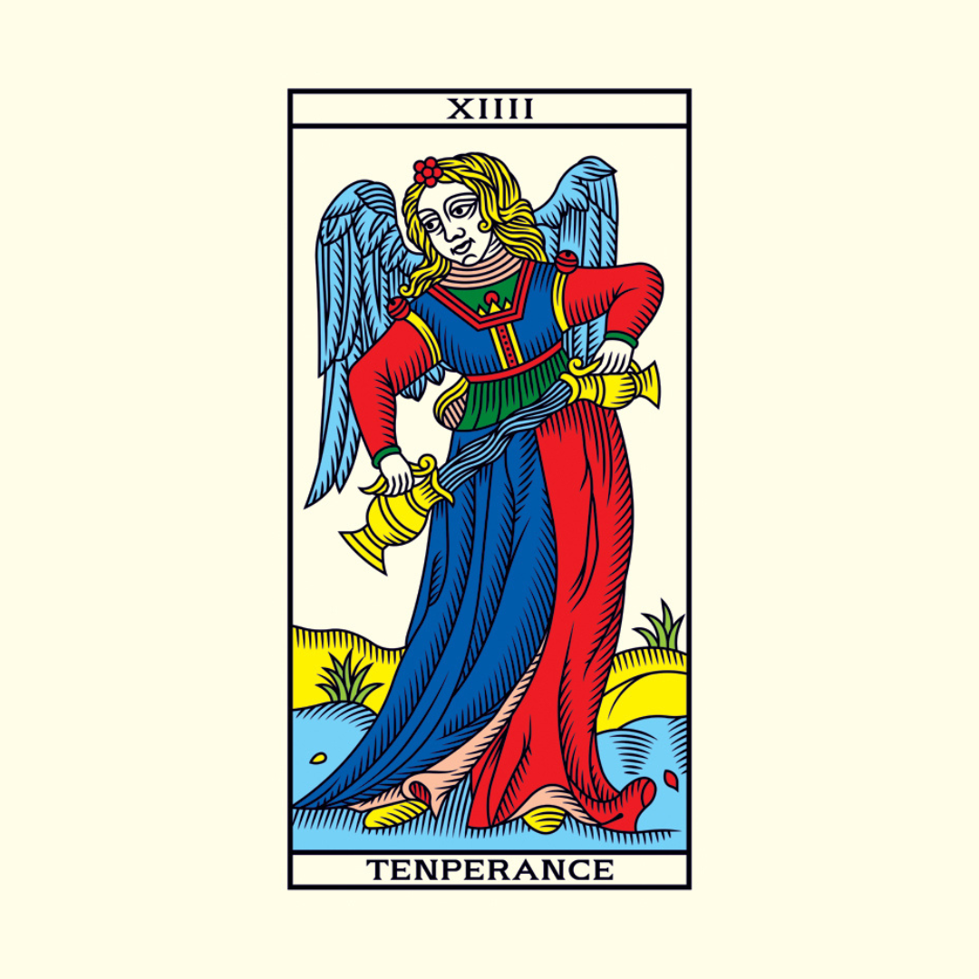 Guide du tarot : La Tempérance | Aeternum, boutique ésotérique